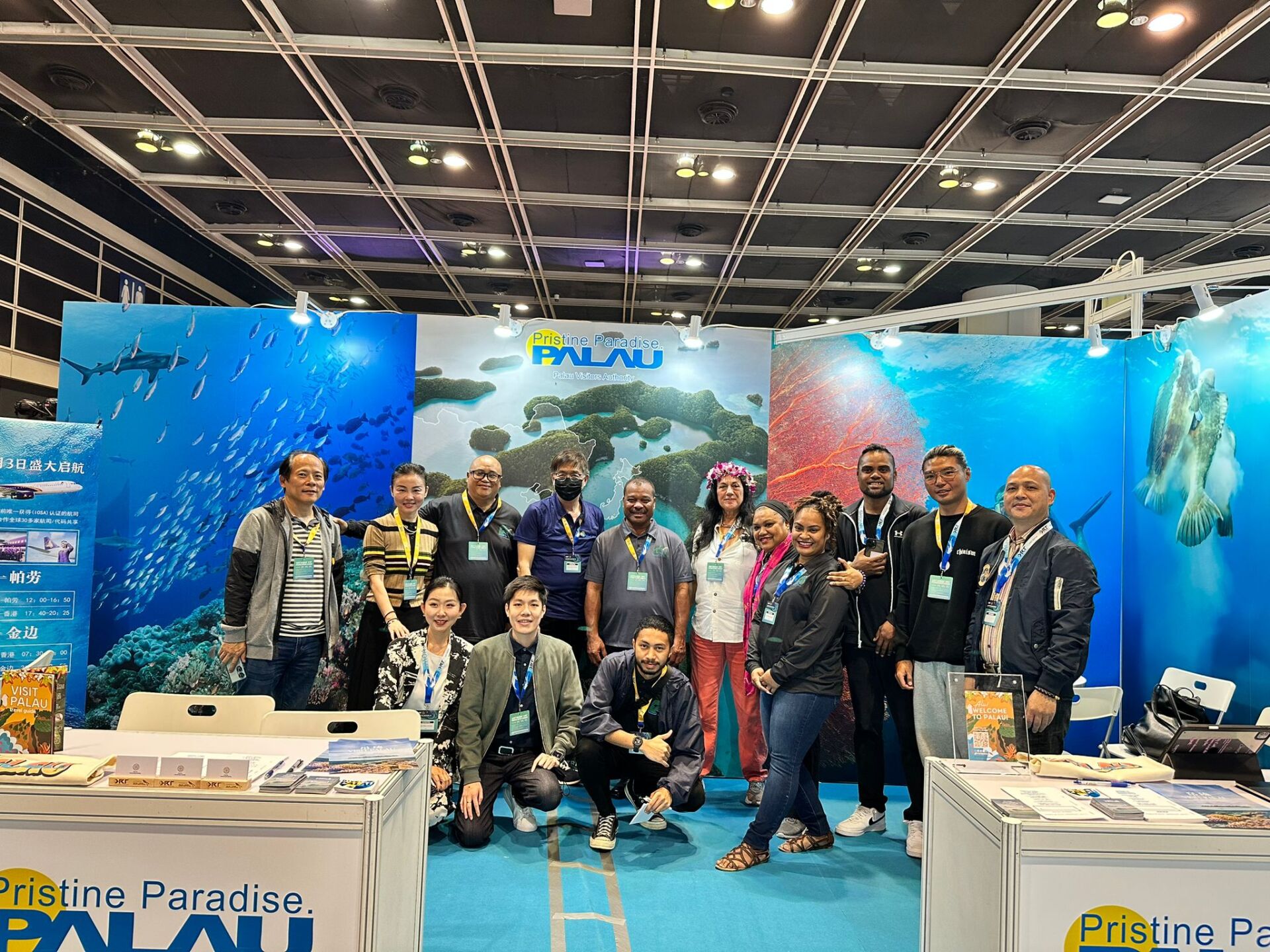 Palau awarded Best Ecological Dive Tourism Award - DRT HongKong 2023