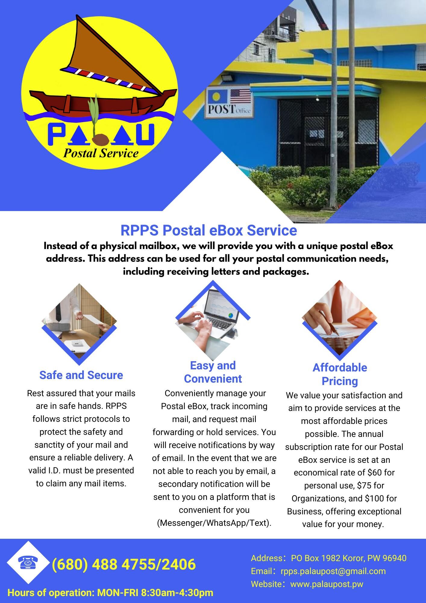 Palau RPPS Postal eBox Service