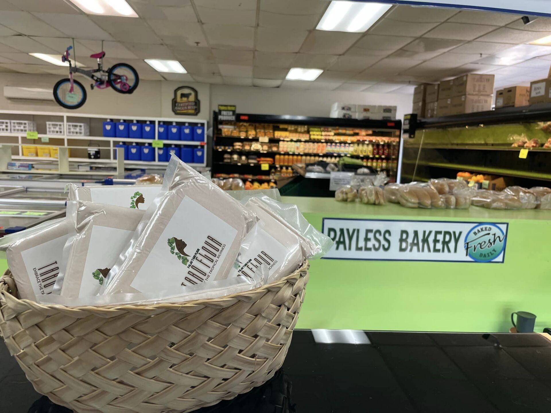 Palau’s Taro Flour Now Available at Payless Market!